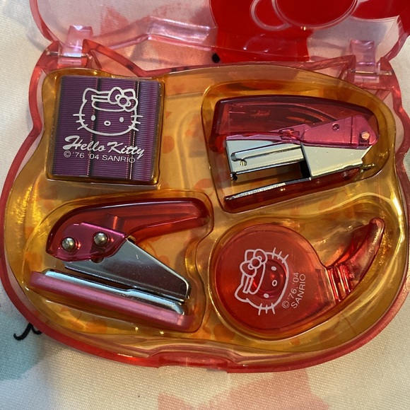 Hello Kitty | Office | Hello Kitty Mini Desk Set | Poshmark